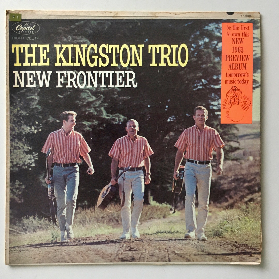 The Kingston Trio - New Frontier LP Vinyl Record Album, Capitol Records ...