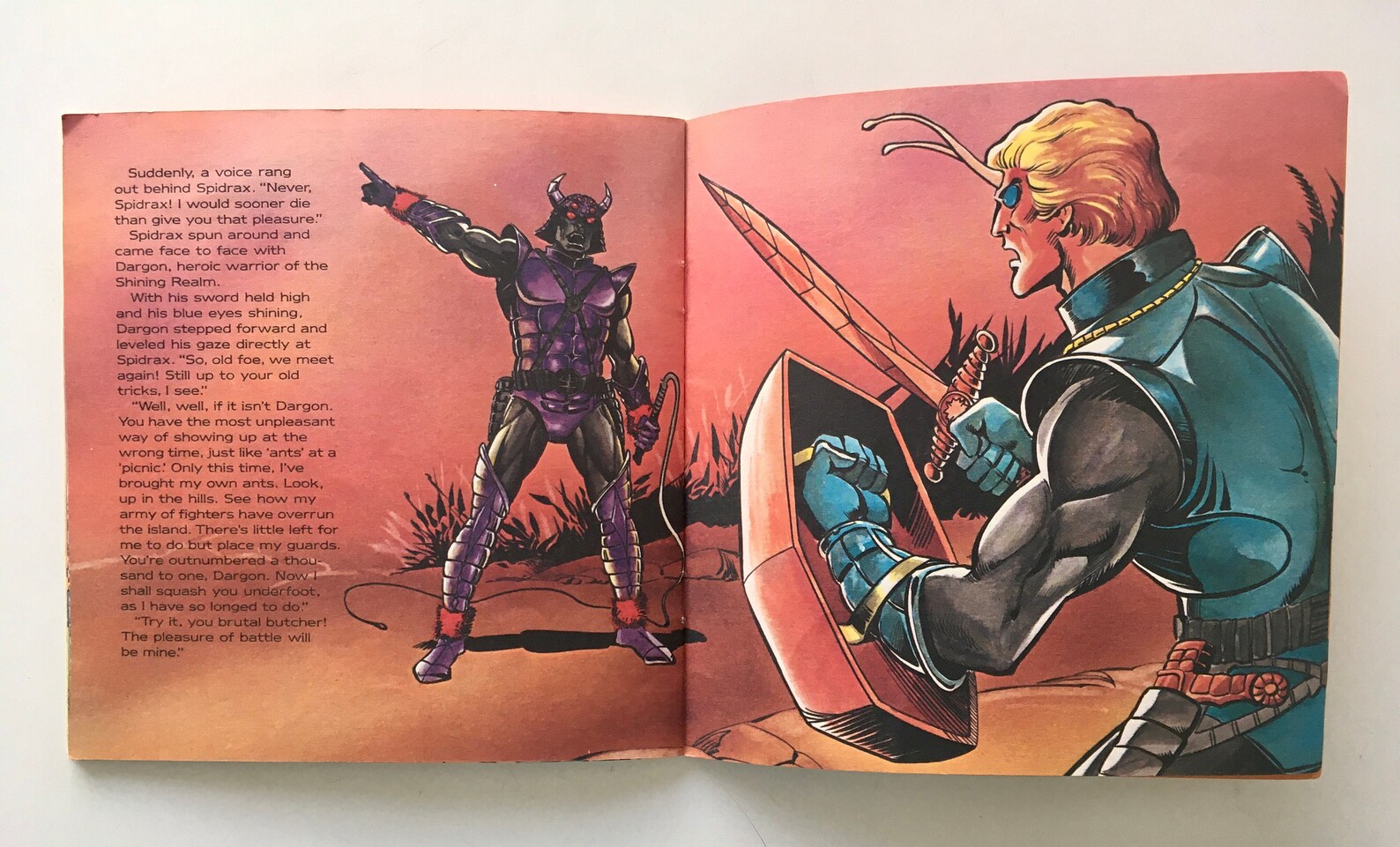 Sectaurs Warriors of Symbion Book, Paperback, Kid Stuff -DBR 241, 1984 ...