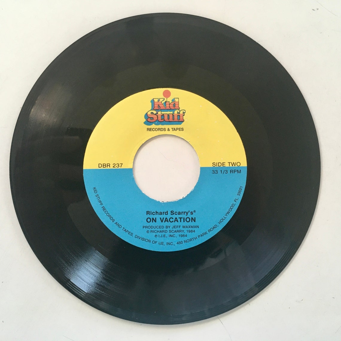 Learn to Count SEALED 7' Vinyl Record / Book, Kid Stuff DBR 239 ...