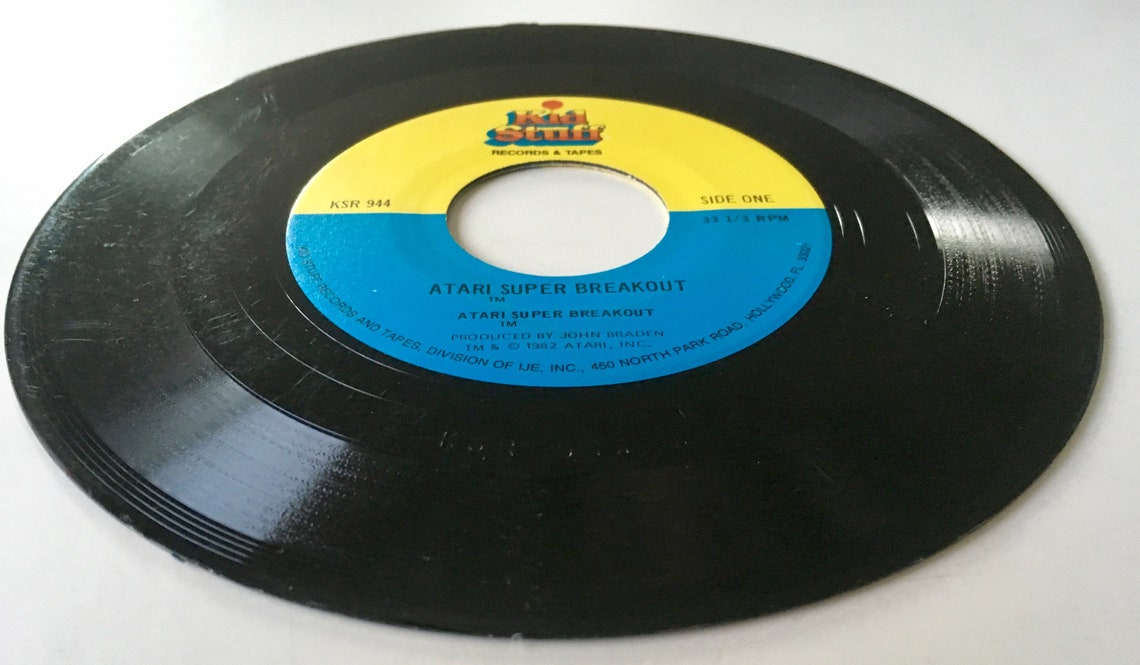 Atari Story of Atari Breakout 7' Vinyl Record / Book - Etsy