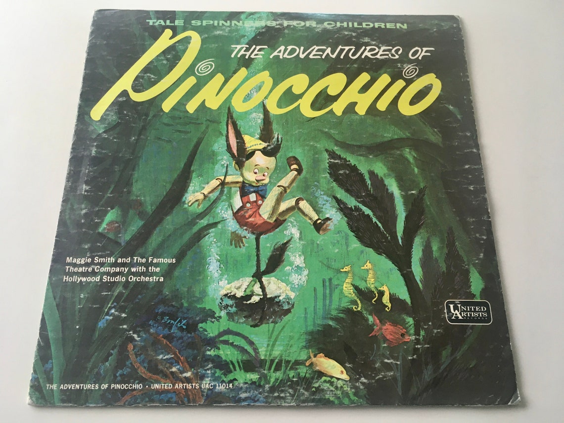 Pinocchio the Adventures Of LP Vinyl Record Album United - Etsy