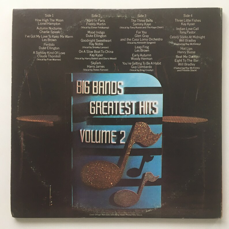 Big Bands Greatest Hits Volume 2 Double LP Vinyl Record Album, Columbia ...