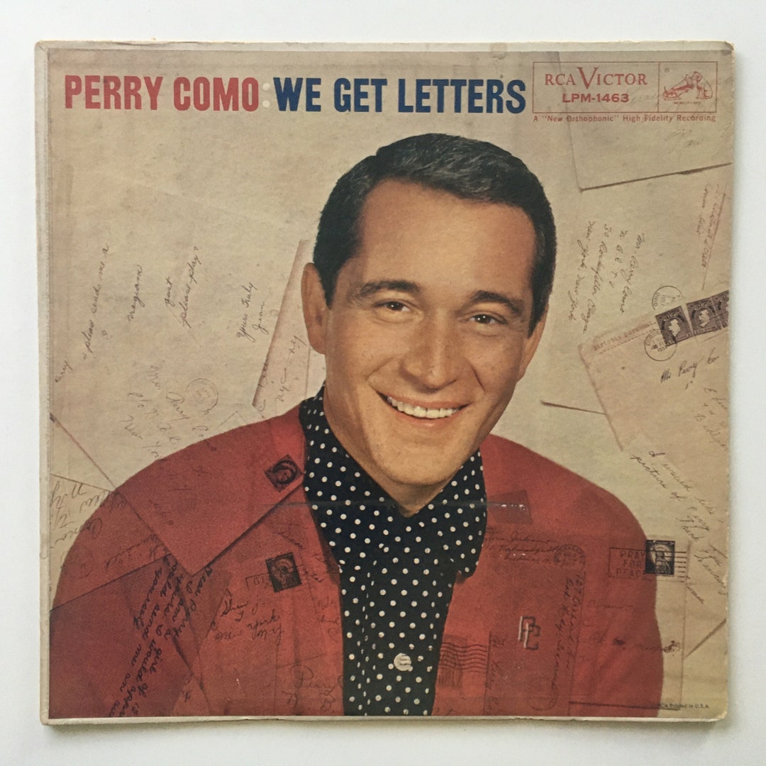 Perry Como We Get Letters LP Vinyl Record Album RCA Victor - Etsy