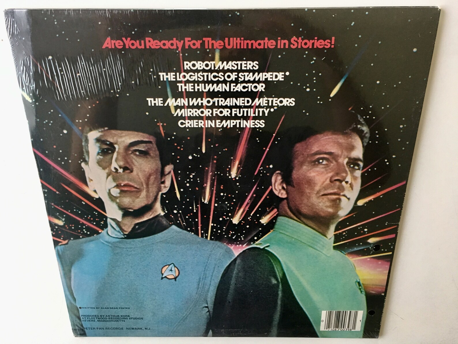 Star Trek SEALED LP Vinyl Record Album Peter Pan Records | Etsy
