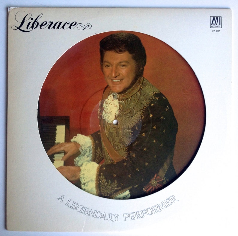 Liberace A Legendary Performer Picture Disc LP Vinyl Record - Etsy