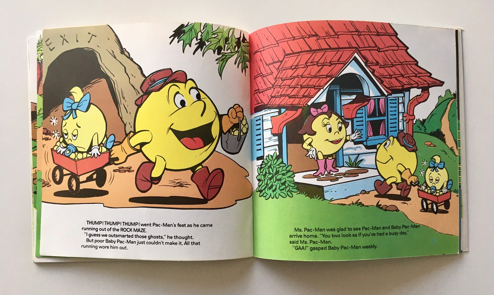 Pac-man and the Ghost Diggers 7' Vinyl Record / Book, Kid Stuff - DBR ...