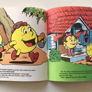 Pac-man and the Ghost Diggers 7' Vinyl Record / Book, Kid Stuff - DBR ...