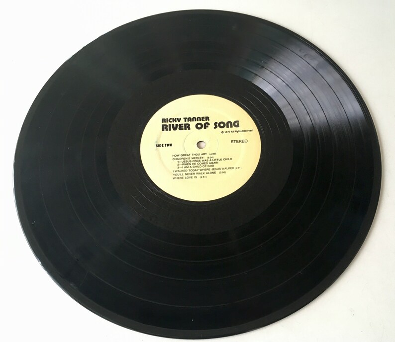 Ricky Tanner River of Song LP Vinyl Record Album Bonneville | Etsy