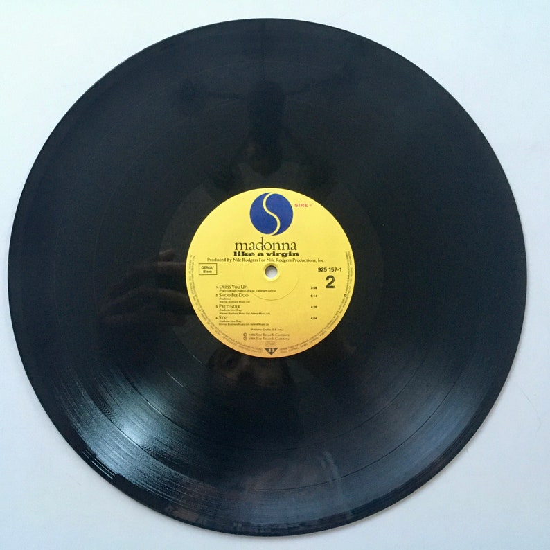 Madonna - Like A Virgin LP Vinyl Record Album, Sire - 925 157-1, Rock ...