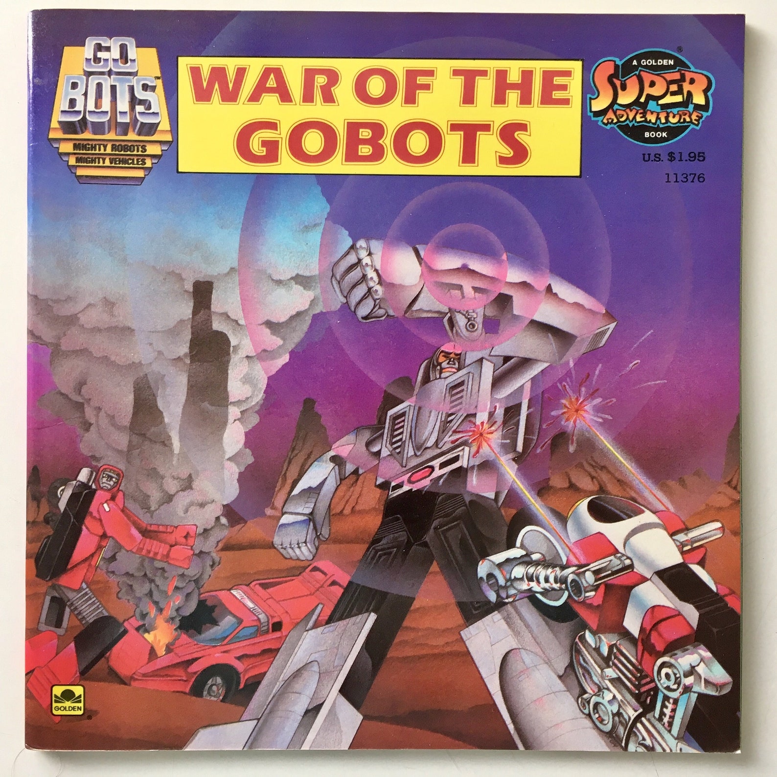 Gobots War of the Gobots A Golden Super Adventure Book - Etsy