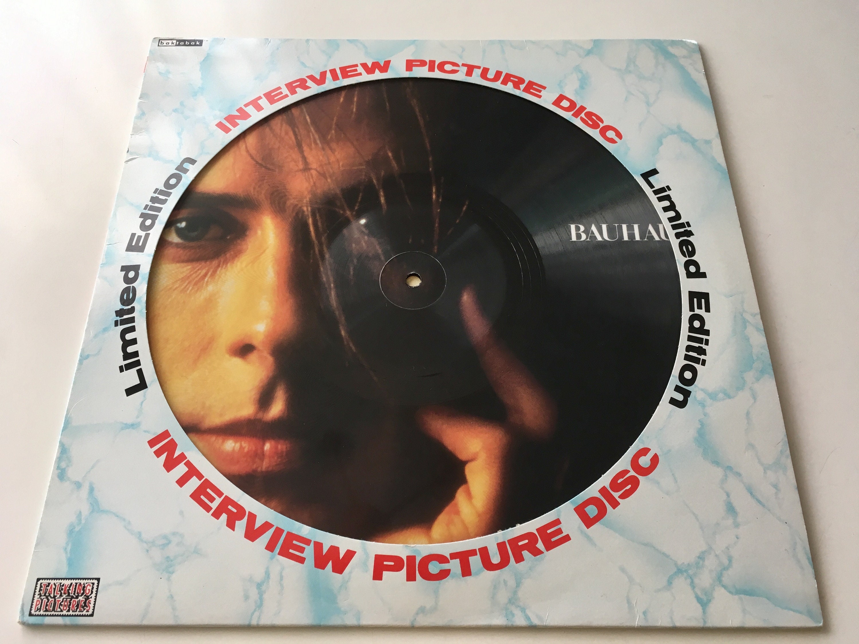 Bauhaus Limited Edition Interview Picture Disc LP Vinyl | Etsy