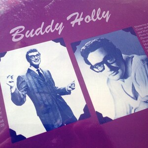 Buddy Holly Portrait in Music Number One SEALED Picture Disc LP Vinyl Record Album, Solid Smoke ...