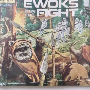 Star Wars the Ewoks Join the Fight SEALED 7' Vinyl Record / 24 Page ...