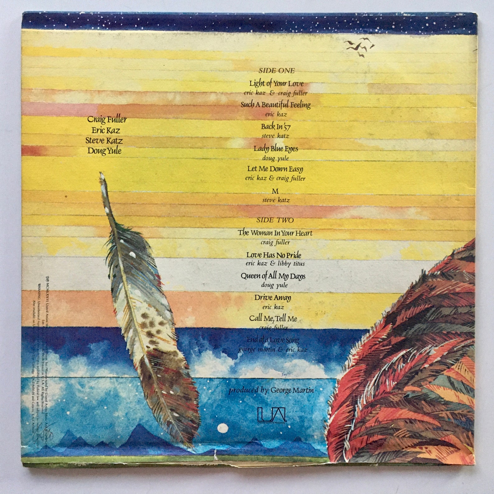 American Flyer -self Titled LP Vinyl Record Album, United Artists ...