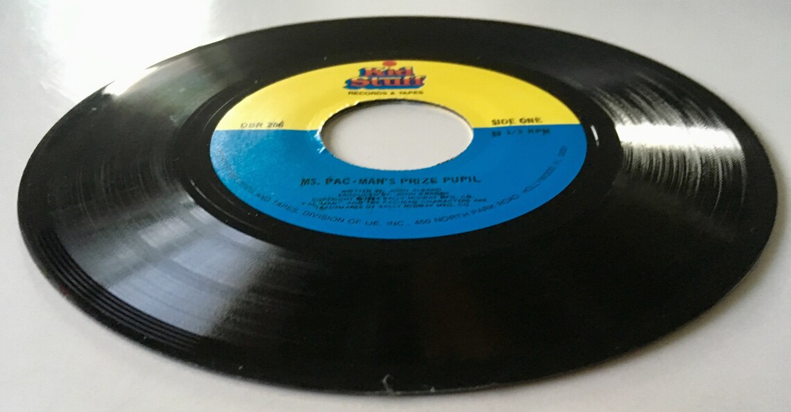 Ms Pac-man's Prize Pupil 7' Vinyl Record / Book Kid - Etsy