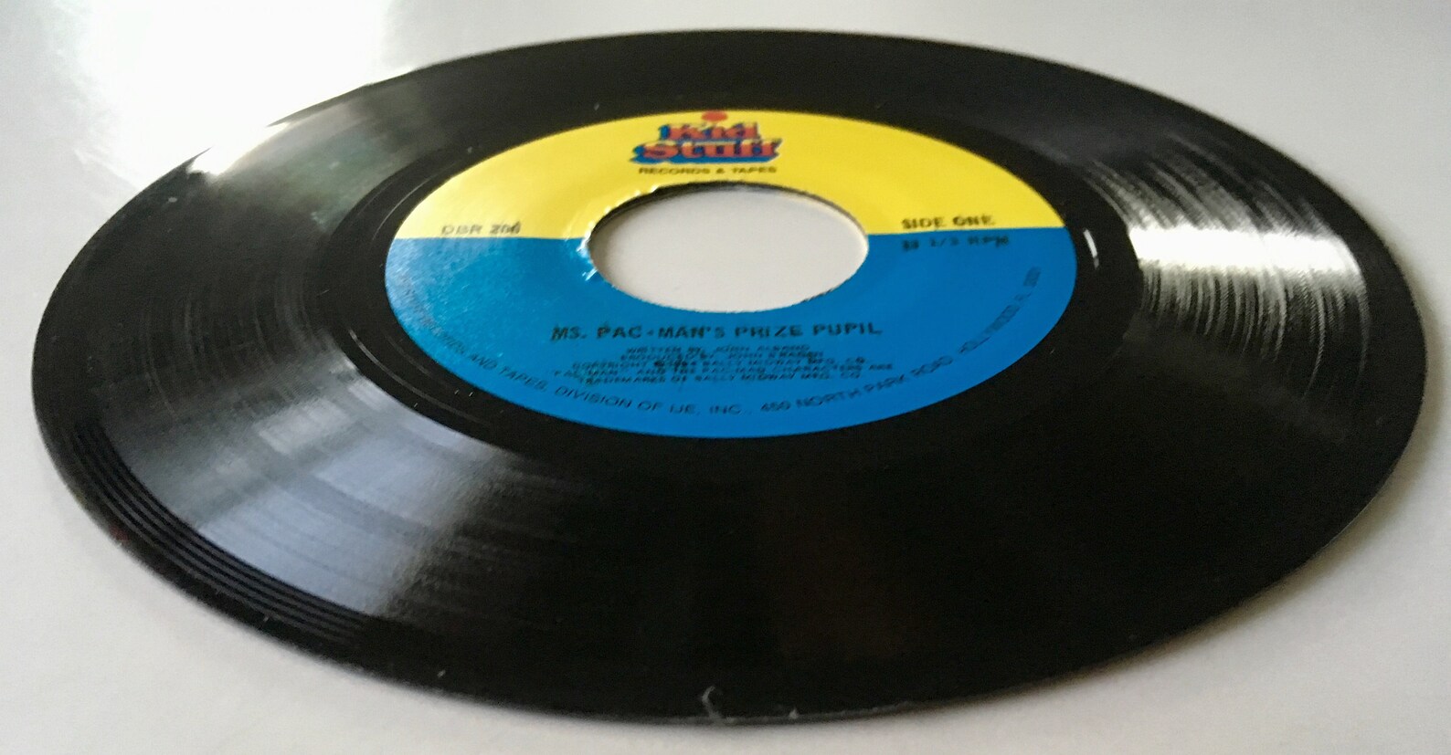 Ms Pac-man's Prize Pupil 7' Vinyl Record / Book, Kid Stuff - DBR 206 ...