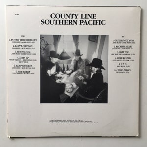Southern Pacific - County Line LP Vinyl Record Album, Warner Bros ...