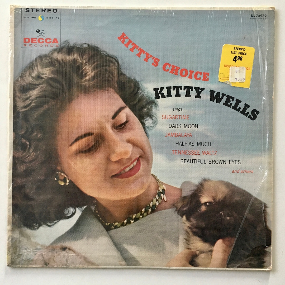 Kitty Wells - Kitty's Choice LP Vinyl Record Album, Decca - DL 78979 ...
