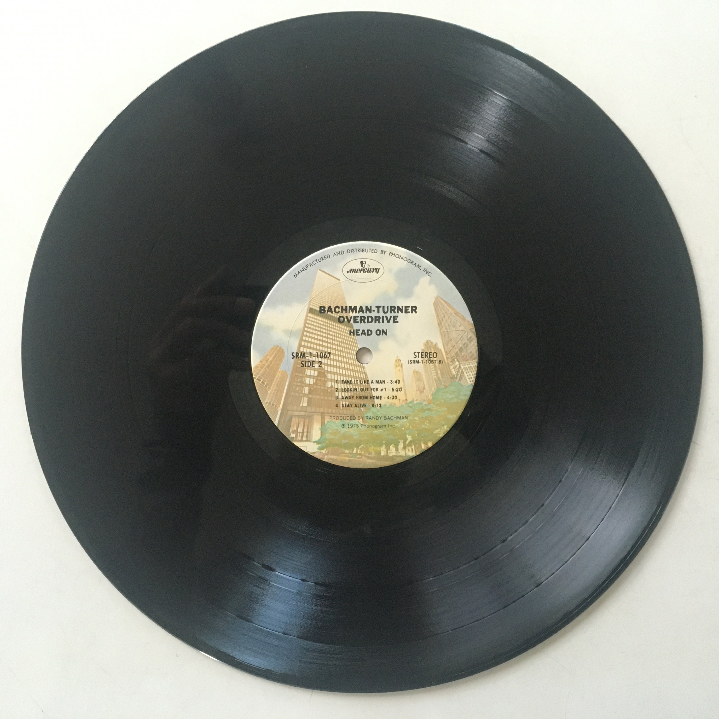 Bachman-turner Overdrive - Head on LP Vinyl Record Album, Mercury - SRM ...