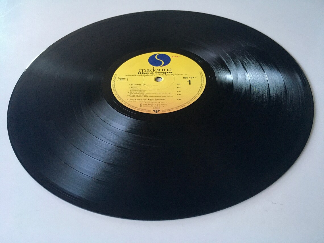 Madonna - Like A Virgin LP Vinyl Record Album, Sire - 925 157-1, Rock ...