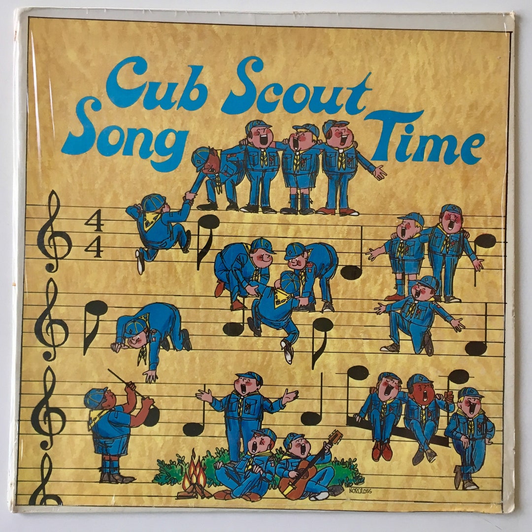 Cub Scout Song Time LP Vinyl Record Album, Boy Scouts of America - 1205 ...