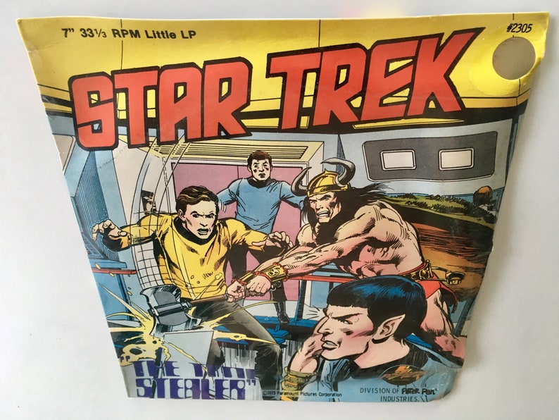 Star Trek The Time Stealer Sealed 7 Vinyl Record Etsy