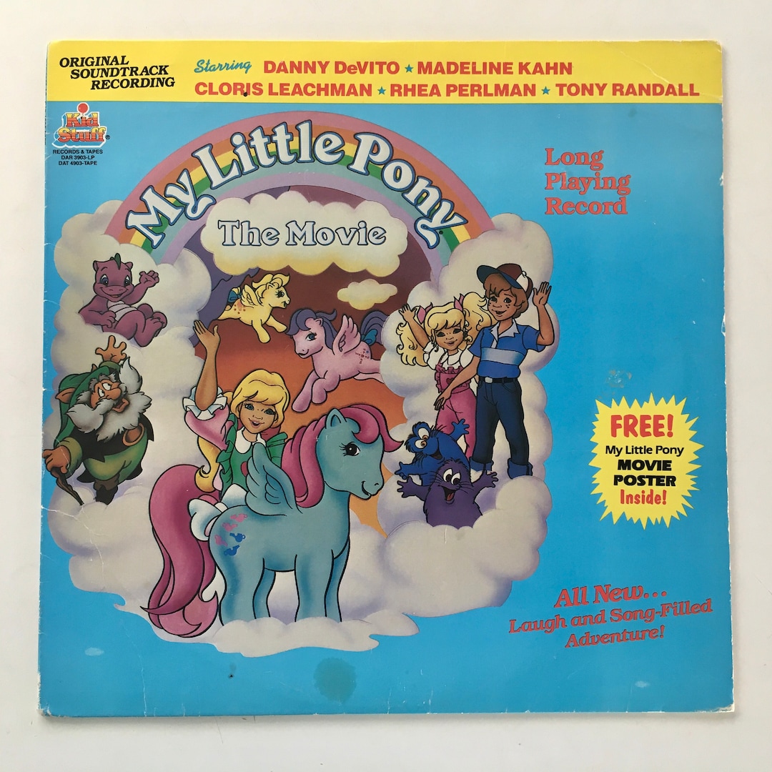 My Little Pony - the Movie Soundtrack LP Vinyl Record, Kid Stuff ...