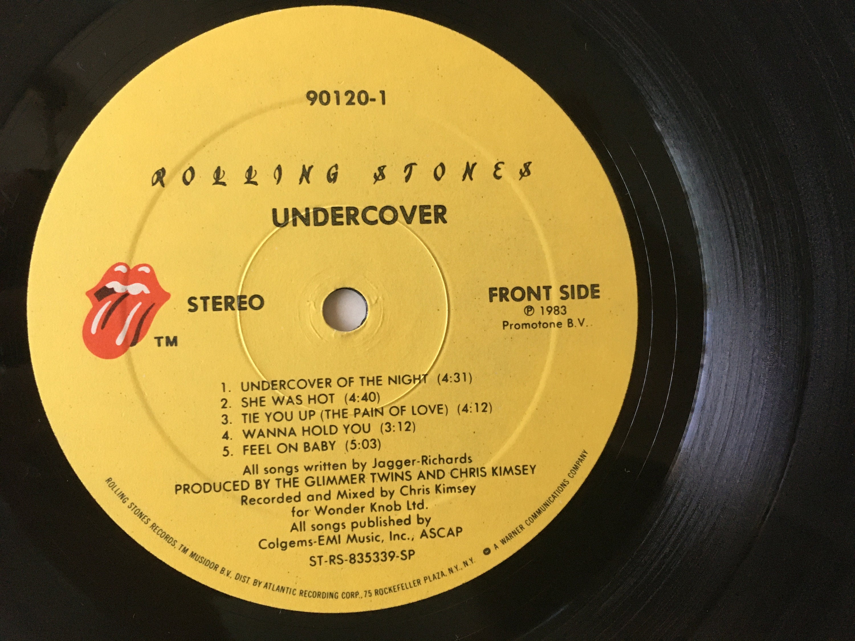 The Rolling Stones Undercover LP Vinyl Record Album Rolling - Etsy Canada