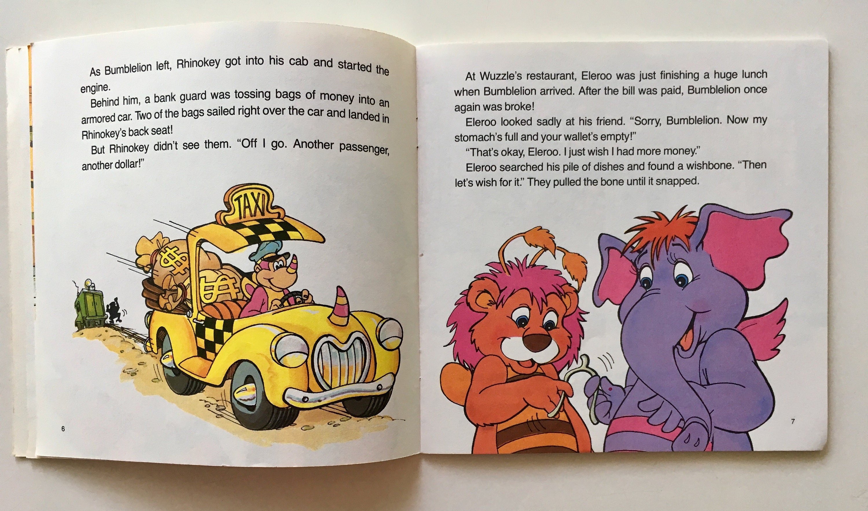 Wuzzles Bumblelion's Funny Money 7' Vinyl Record / | Etsy