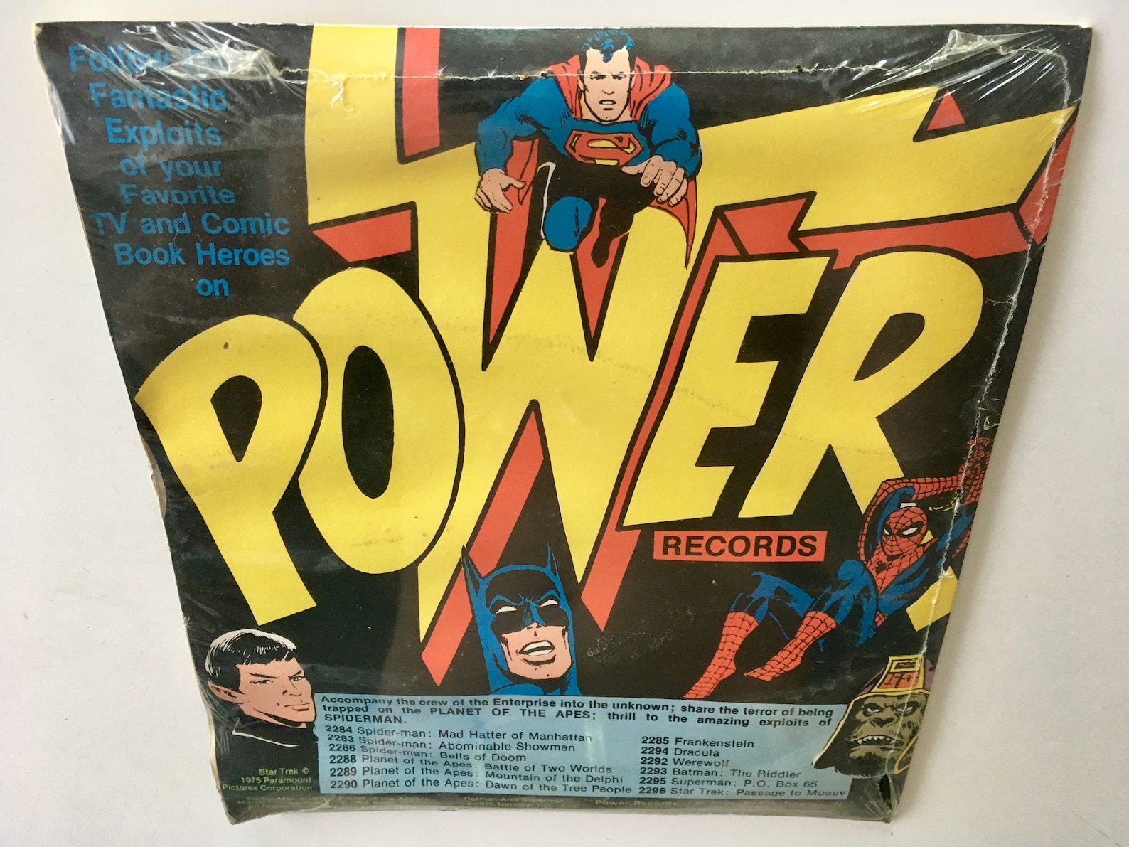 Star Trek - the Time Stealer SEALED 7" Vinyl Record Album, Power ...