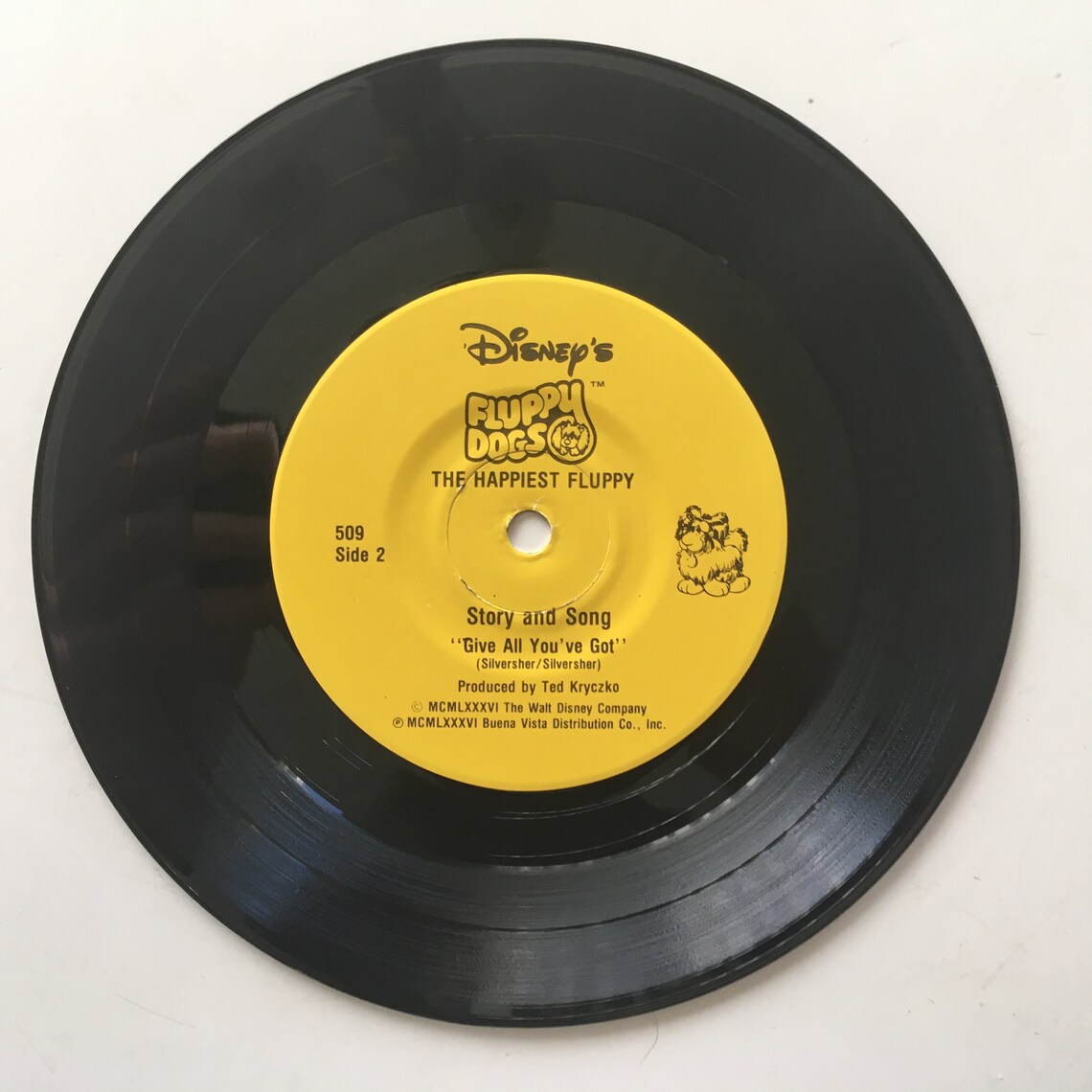 Fluppy Dogs: the Happiest Fluppy 7' Vinyl Record / Book - Etsy