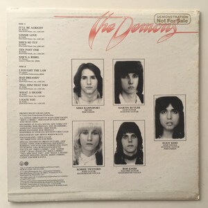 The Demons LP Vinyl Record Album, Mercury - SRM-1-1164, Rock, 1977 ...