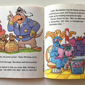 Wuzzles - Bumblelion's Funny Money 7' Vinyl Record / 24 Page Book ...