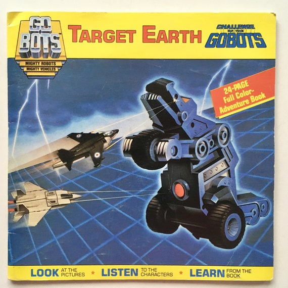 Gobots Battle for Gobotron Target Earth 7' Vinyl Record - Etsy