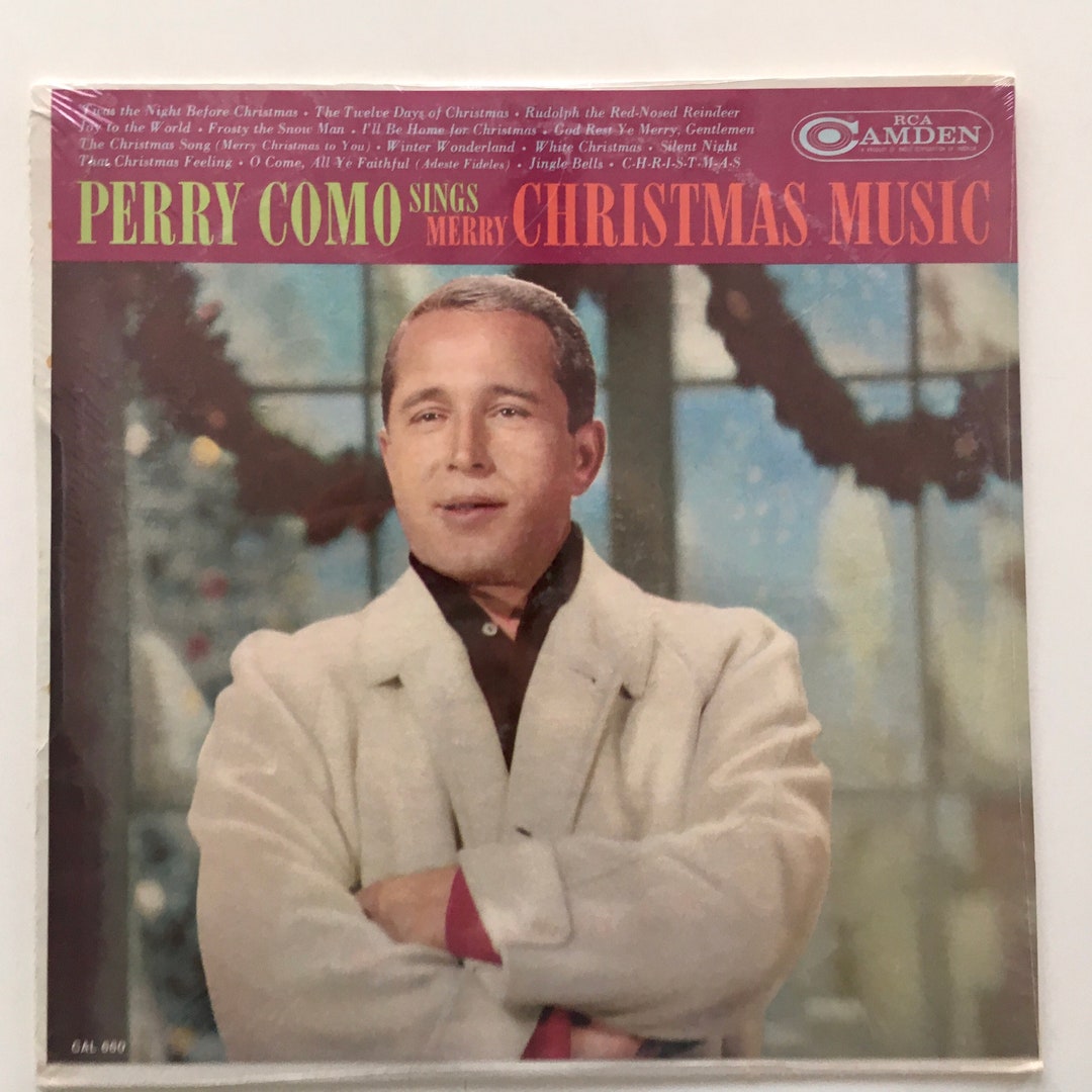 Perry Como - Sings Merry Christmas Music SEALED LP Vinyl Record Album ...