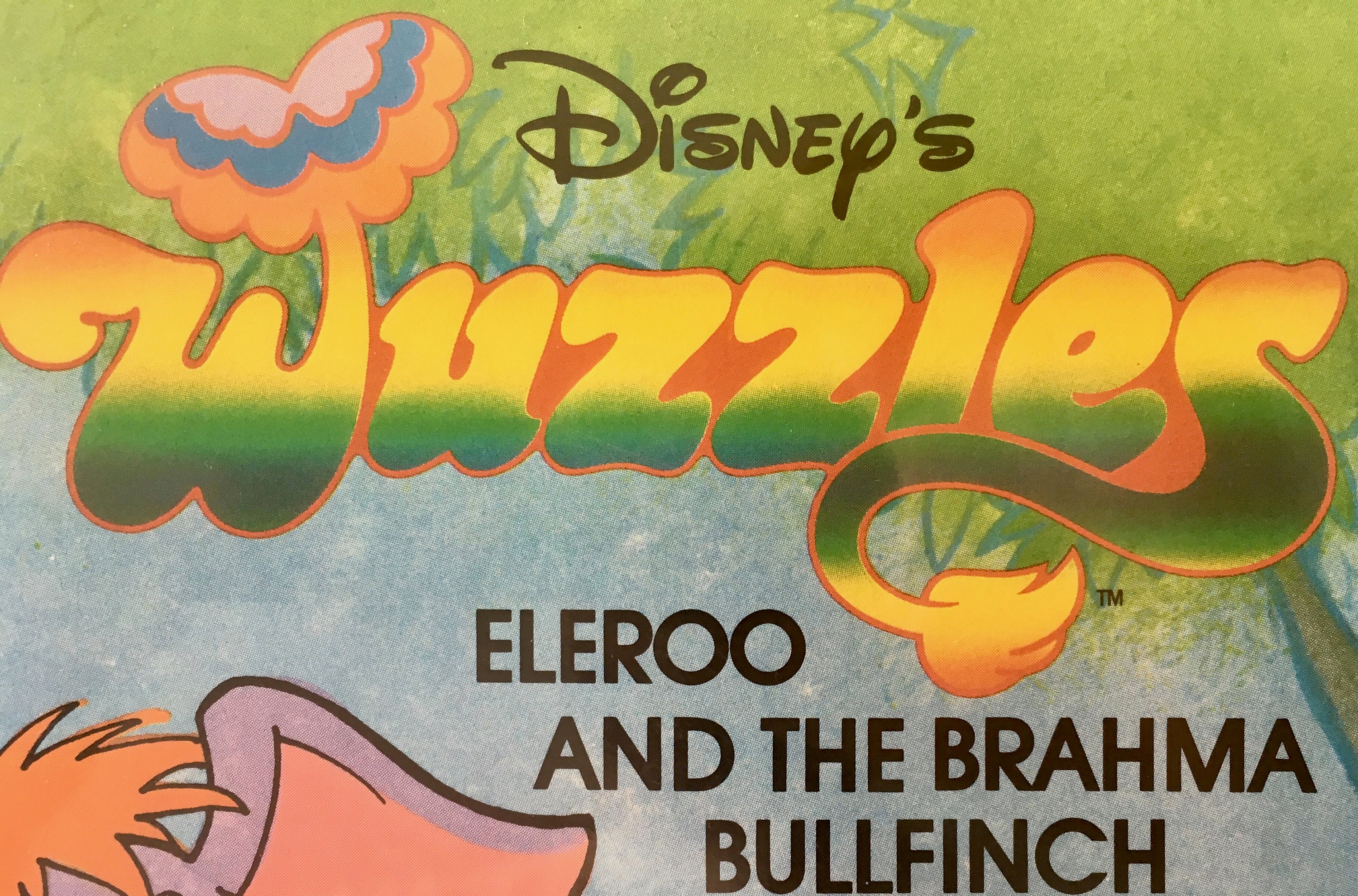 Wuzzles Eleroo and the Brahma Bullfinch SEALED 7' Vinyl | Etsy