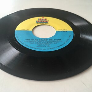 Care Bears - Help Out 7' Vinyl Record / Book, Kid Stuff - DBR 242 ...