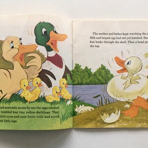 The Ugly Duckling 7' Vinyl Record / 24 Page Book, Disneyland - 340 ...