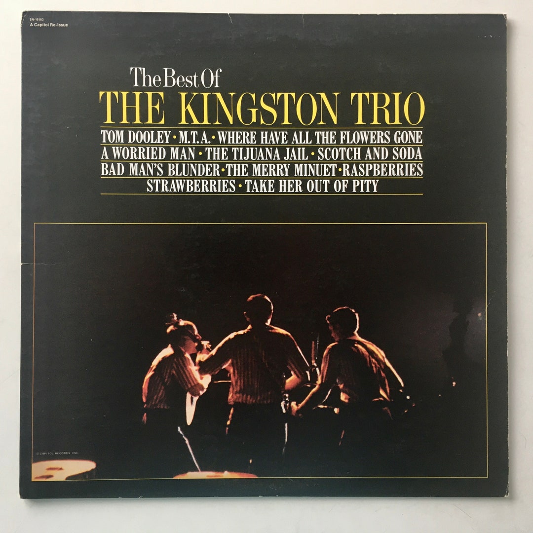 The Kingston Trio - the Best of LP Vinyl Record Album, Capitol Records ...