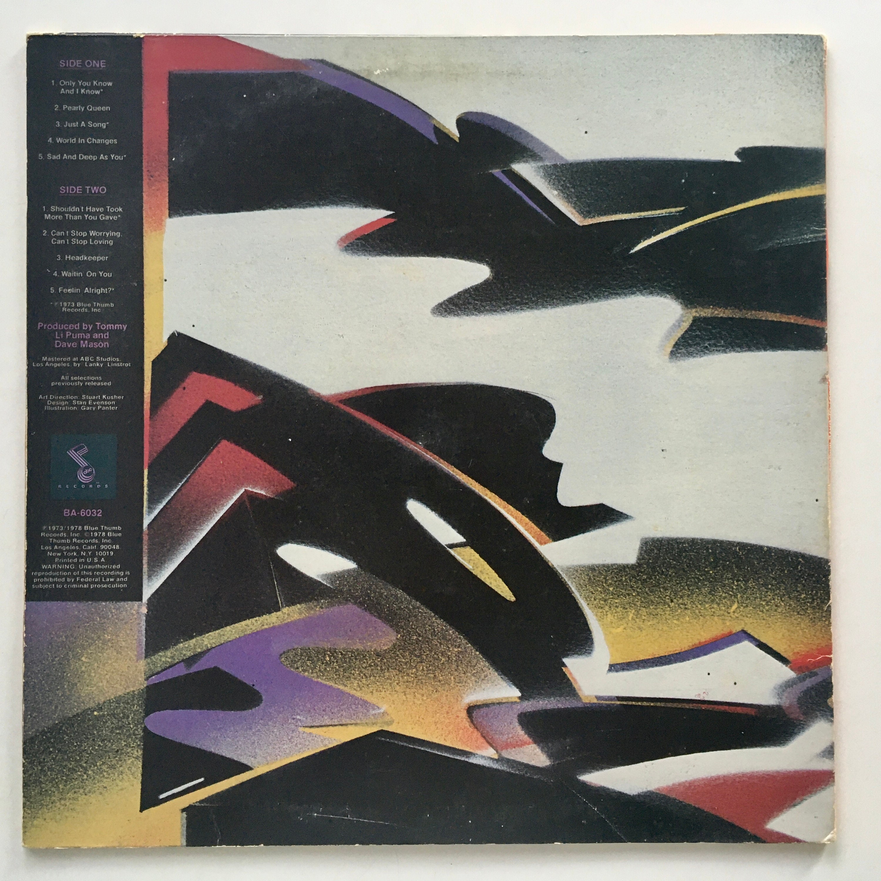 Dave Mason - Very Best of Dave Mason LP Vinyl Record Album, ABC Blue ...