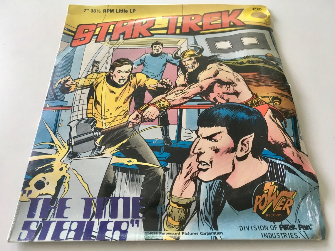 Star Trek - the Time Stealer SEALED 7" Vinyl Record Album, Power ...