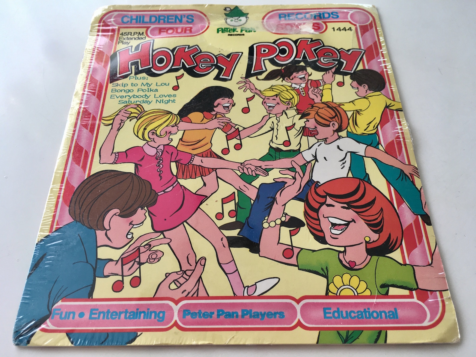 Hokey Pokey SEALED 7' Vinyl Record, Peter Pan Records - 1444, 1973 ...