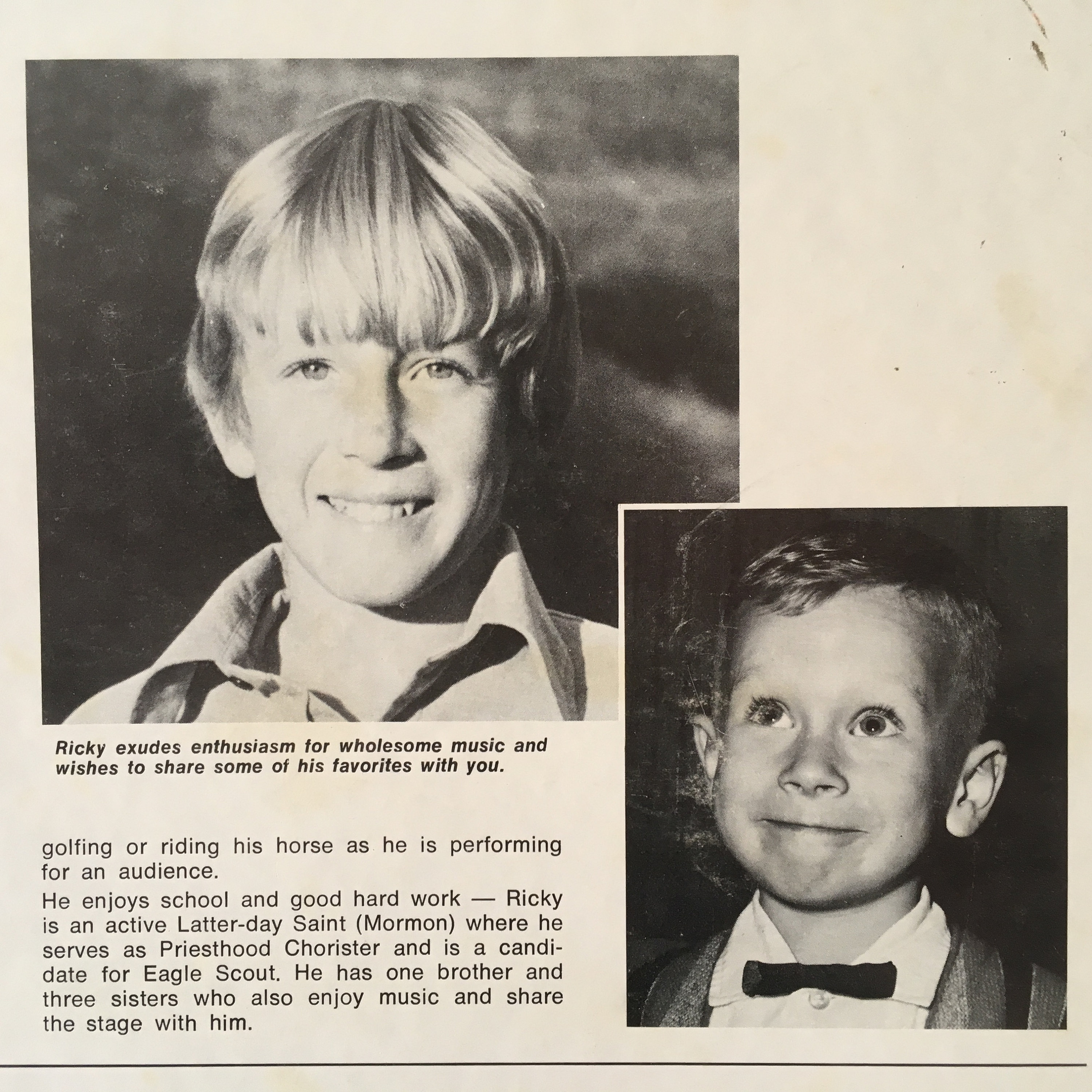 Ricky Tanner River of Song LP Vinyl Record Album Bonneville | Etsy