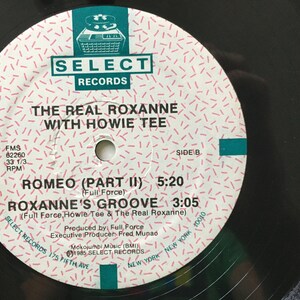 The Real Roxanne With Hitman Howie Tee Romeo LP Vinyl Record Album ...