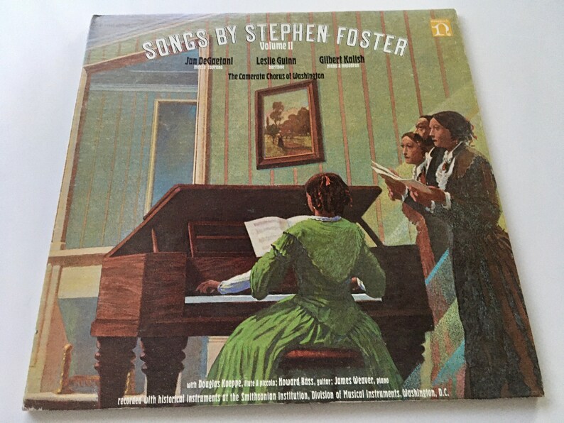 Songs by Stephen Foster Volume II LP Vinyl Record Album - Etsy