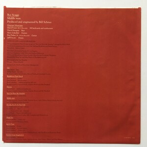 Boz Scaggs - Middle Man LP Vinyl Record, Columbia - FC 36106, Pop Rock ...