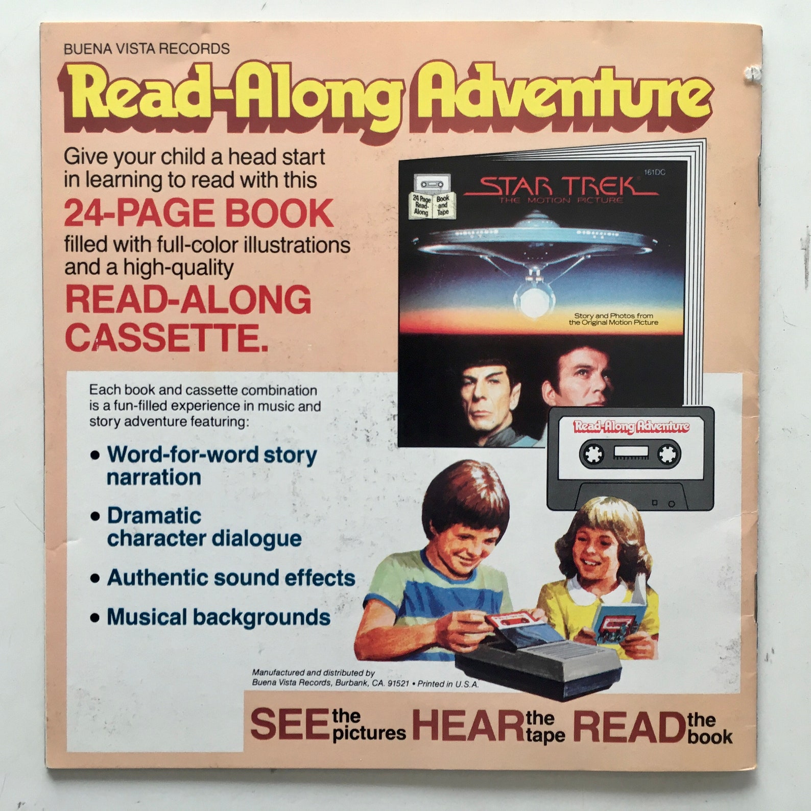 Star Trek III: the Search for Spock 24 Page Book, Buena Vista - 463 ...