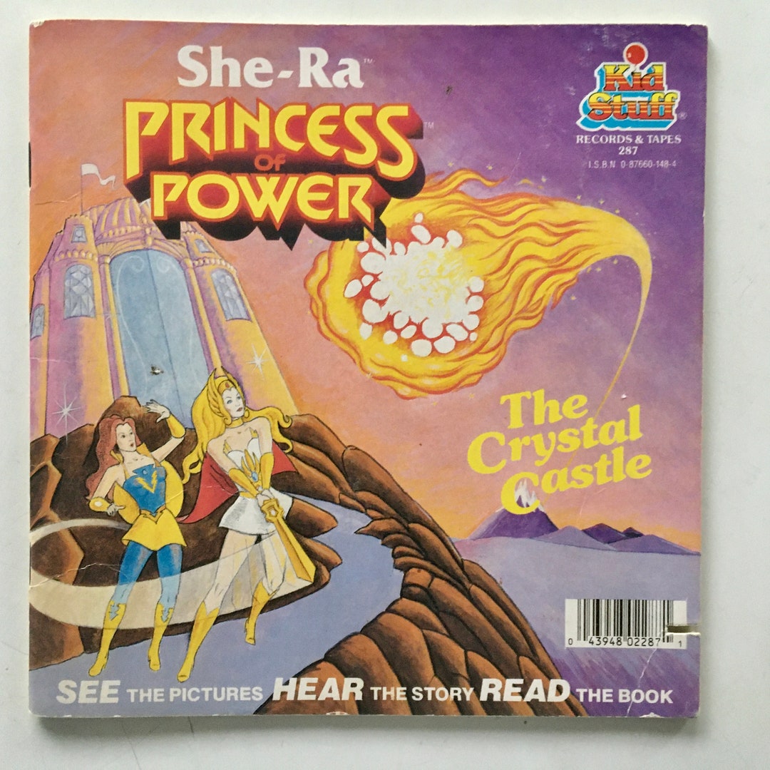 She-ra Princess of Power - the Crystal Castle 7' Vinyl Record / 24 Page ...