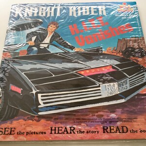 Knight Rider K.I.T.T. Vanishes 7' Vinyl Record / 24 Page Book, Kid ...