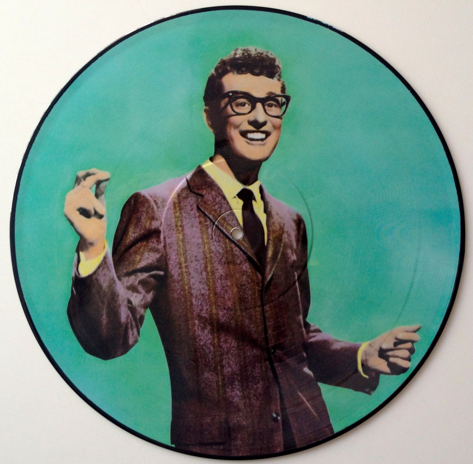 Buddy Holly Portrait in Music Picture Disc LP Vinyl Record - Etsy